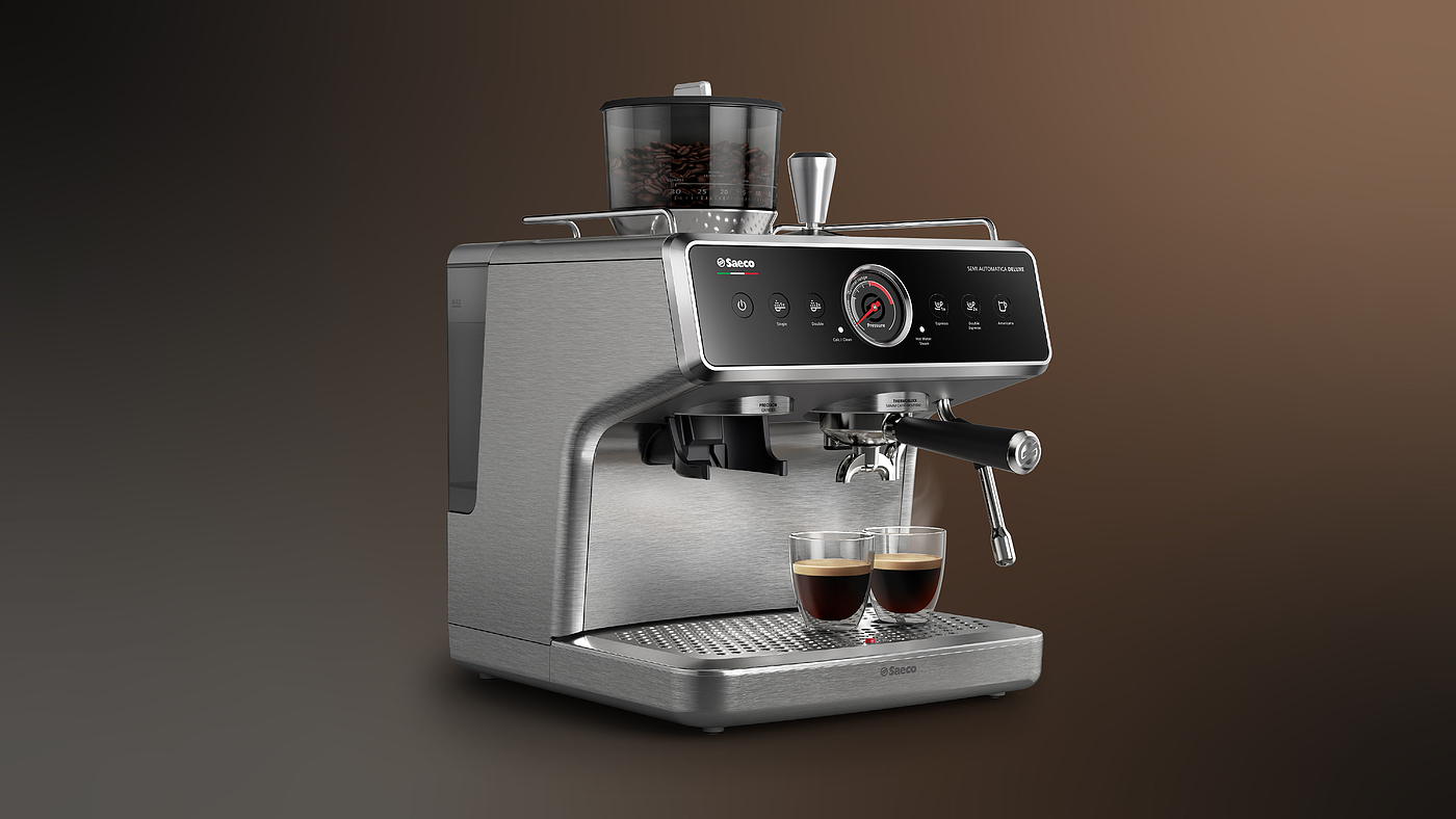 【2023年 iF设计奖】Saeco Semi Automatica Deluxe - 普象网