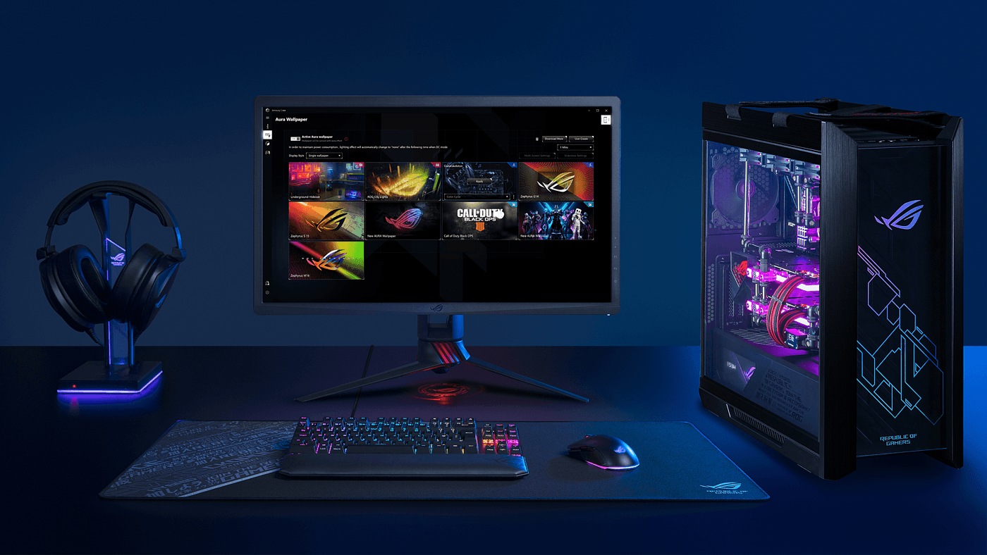 【2023年 iF设计奖】Aura Wallpaper in ROG Aura Lighting System - 普象网