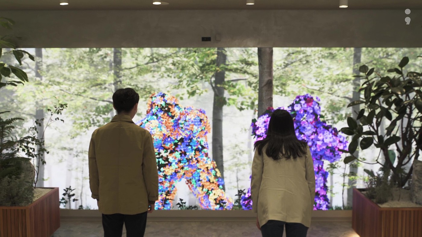 【2023年 iF设计奖】LG U+ Daily Teum Digital Hyper Forest - 普象网