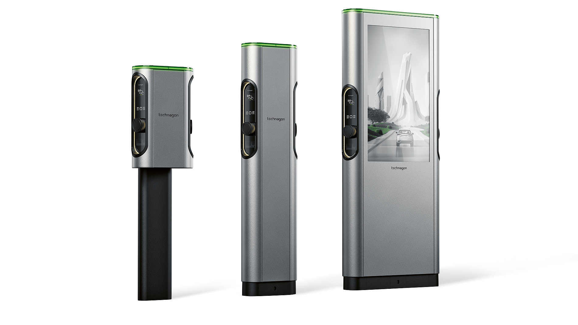 【2023 红点最佳设计奖】Technagon AC Charging Stations W40, P40, P80 / 城市设计 - 普象网