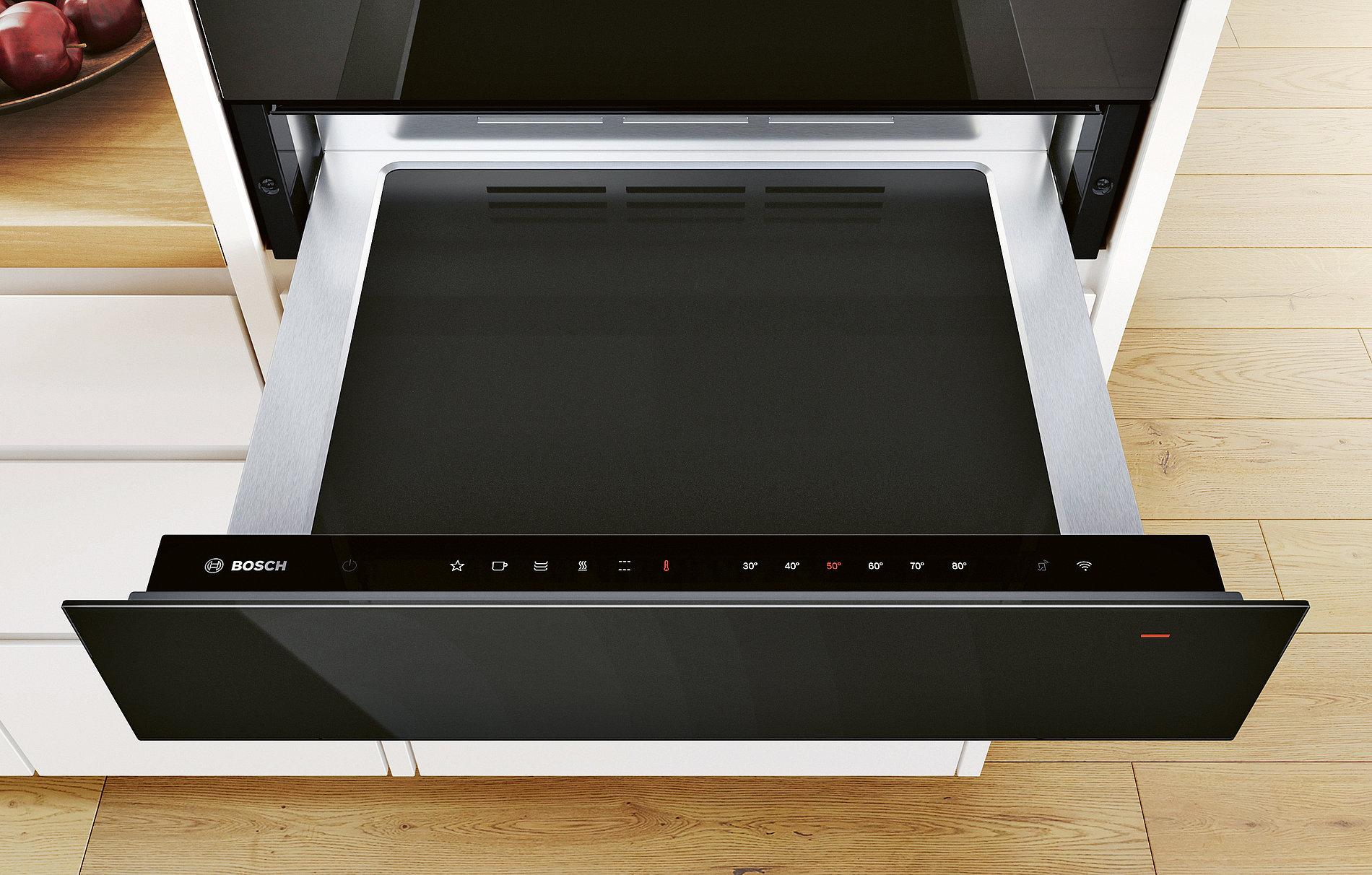 【2023 红点奖】BOSCH Series 8 Accent Line Built-in Warming Drawer / 厨房用具 - 普象网