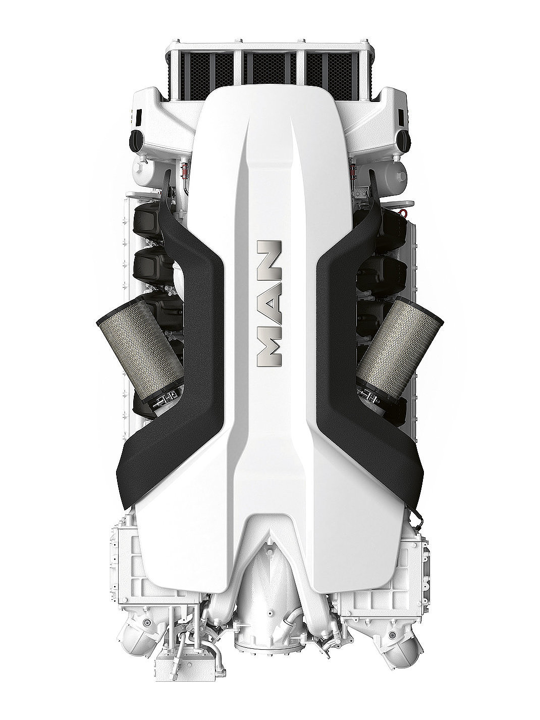 【2023 红点奖】MAN V12X / 船用发动机 - 普象网