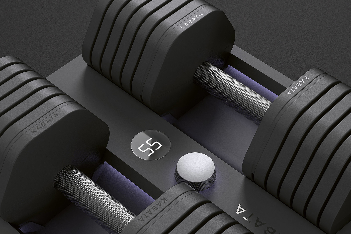 【2023 红点奖】Kabata Smart Dumbbell / 智能健身器材 - 普象网