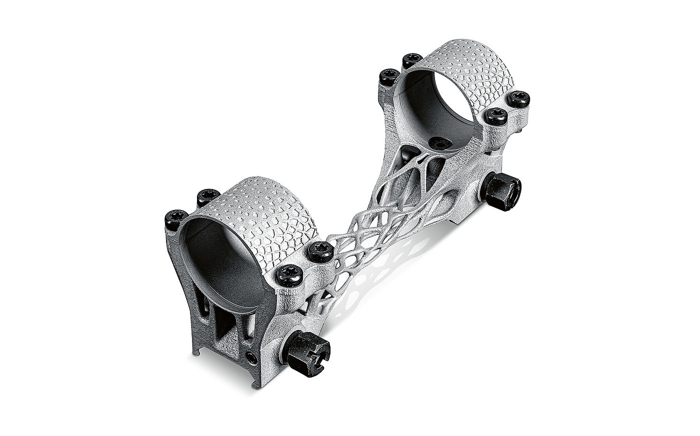 【2023 红点奖】3D Scope Mount made of Titanium / 伸缩瞄准镜支架 - 普象网