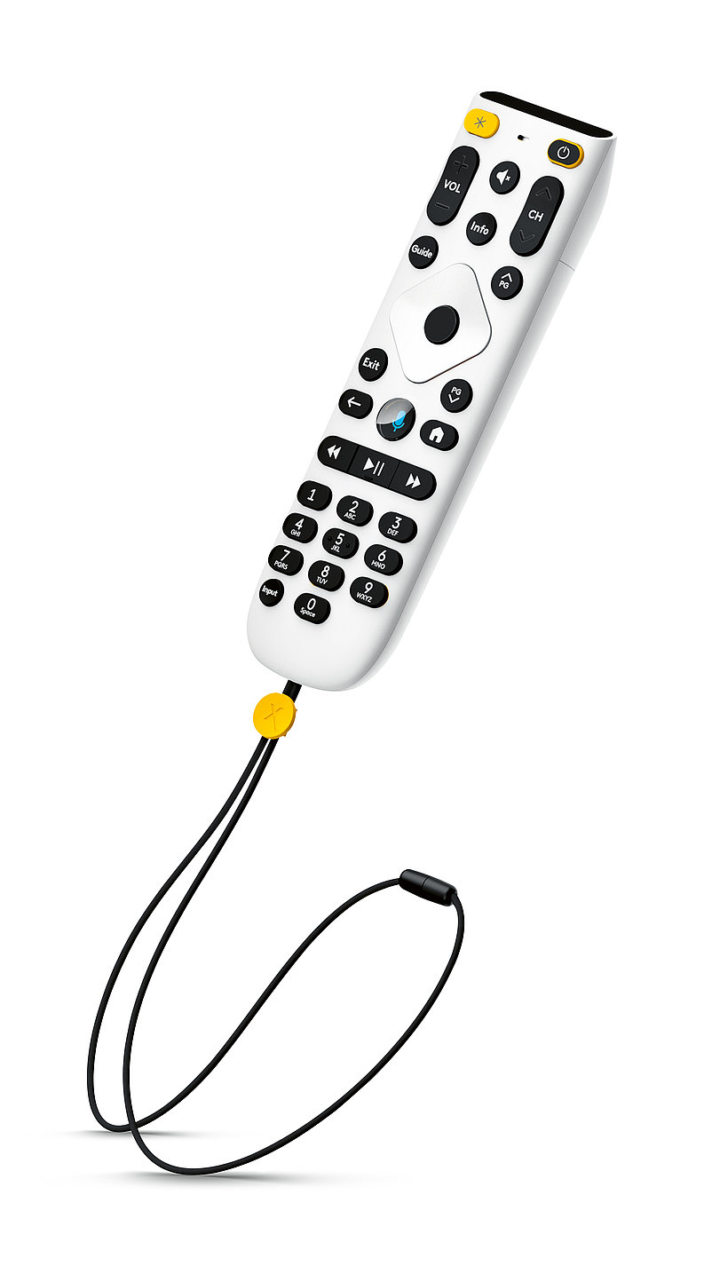 【2023 红点奖】The Xfinity Large Button Voice Remote / 无障碍遥控器 - 普象网