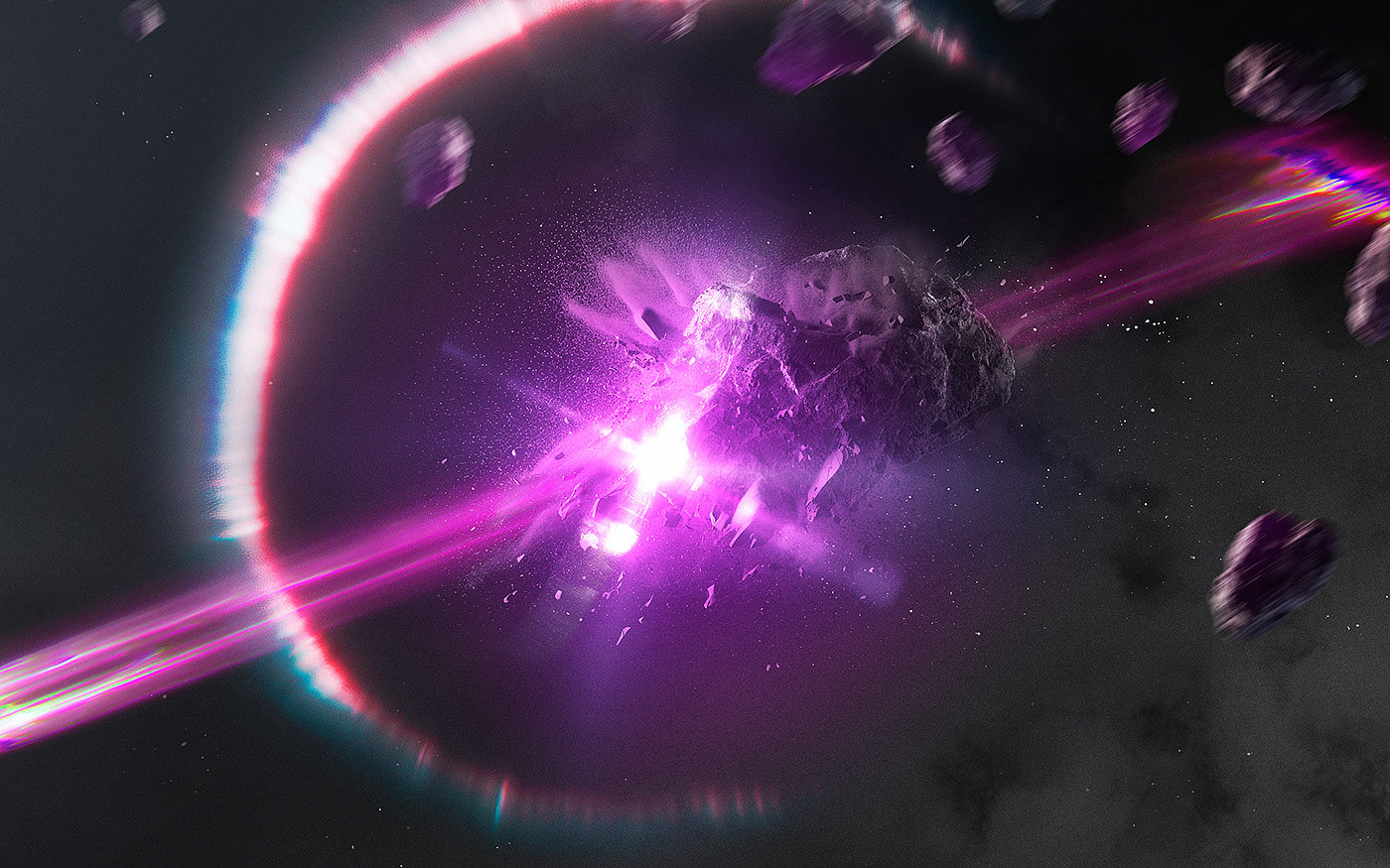 NASA "Asteroid shield"视觉效果欣赏，太震撼了~ - 普象网