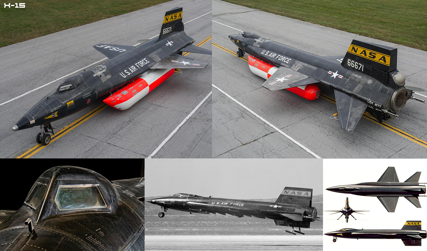 X-15是人类历史上速度最快的有人飞行器 - 普象网