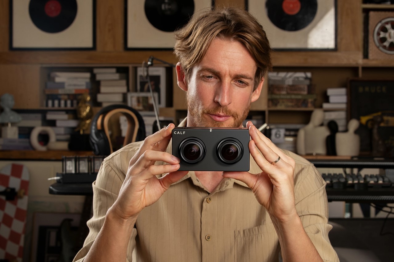 可以拍摄6D中的3K视频的双镜头VR相机 - 普象网