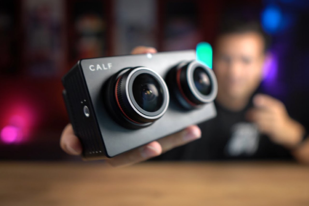 可以拍摄6D中的3K视频的双镜头VR相机 - 普象网