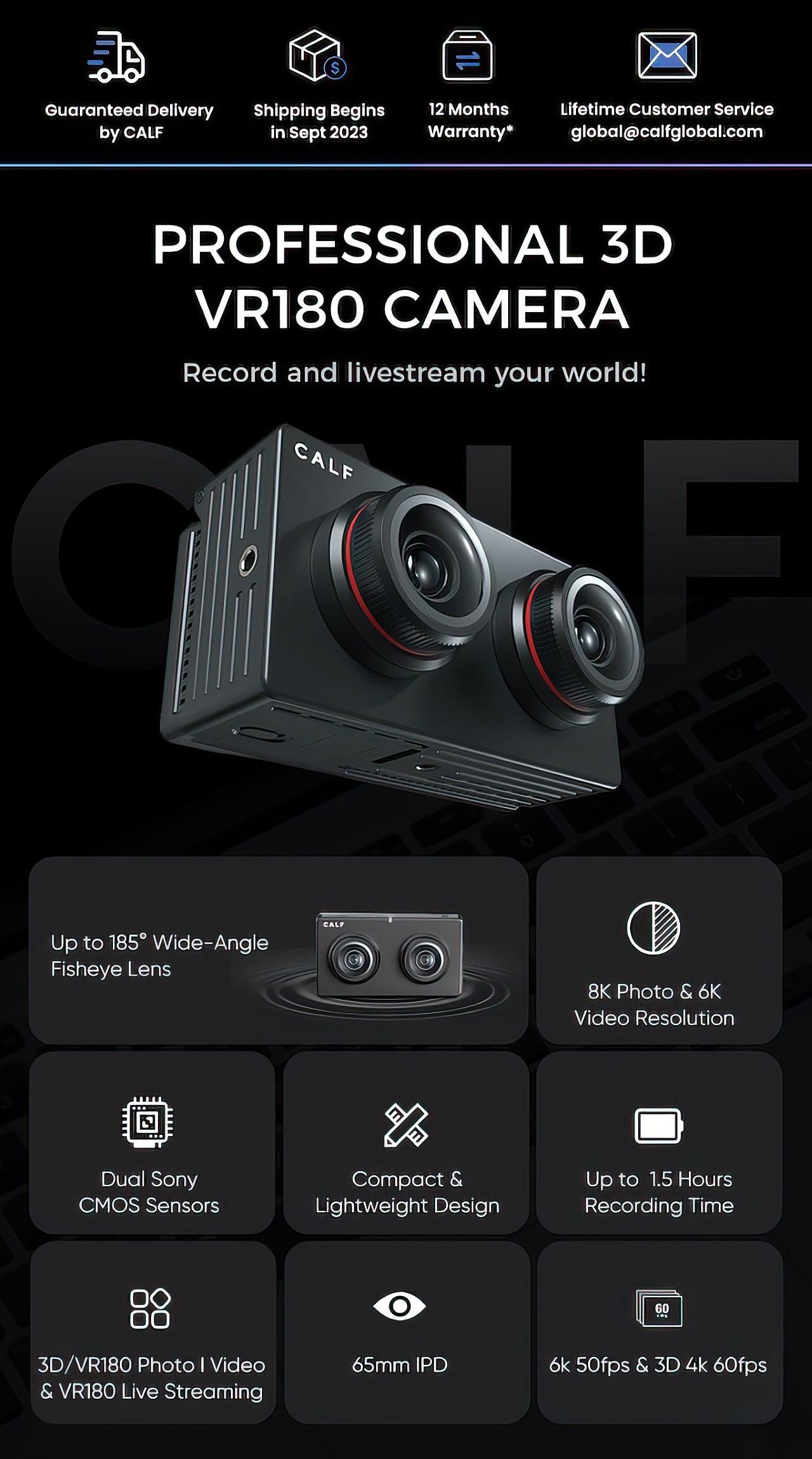 可以拍摄6D中的3K视频的双镜头VR相机 - 普象网