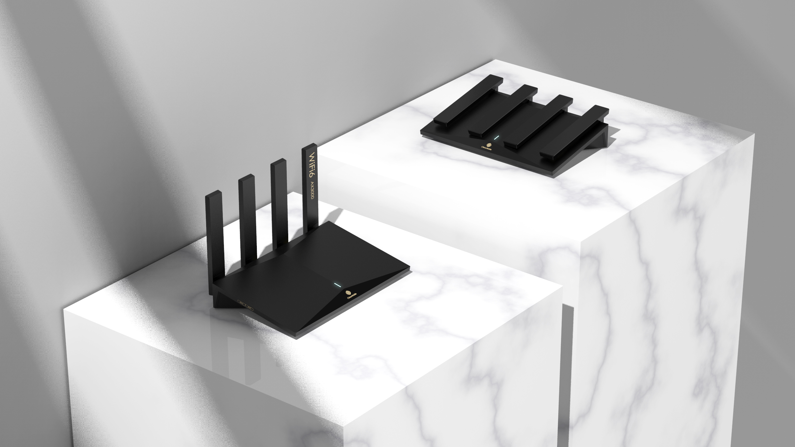 中国移动RAX3000M WiFi6路由器 - 普象网