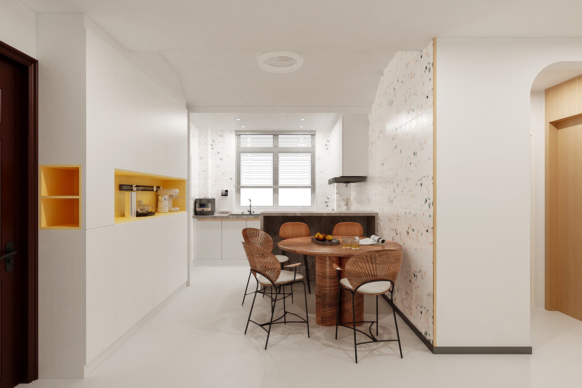 Rhino+keyshot室内设计渲染效果图 - 普象网