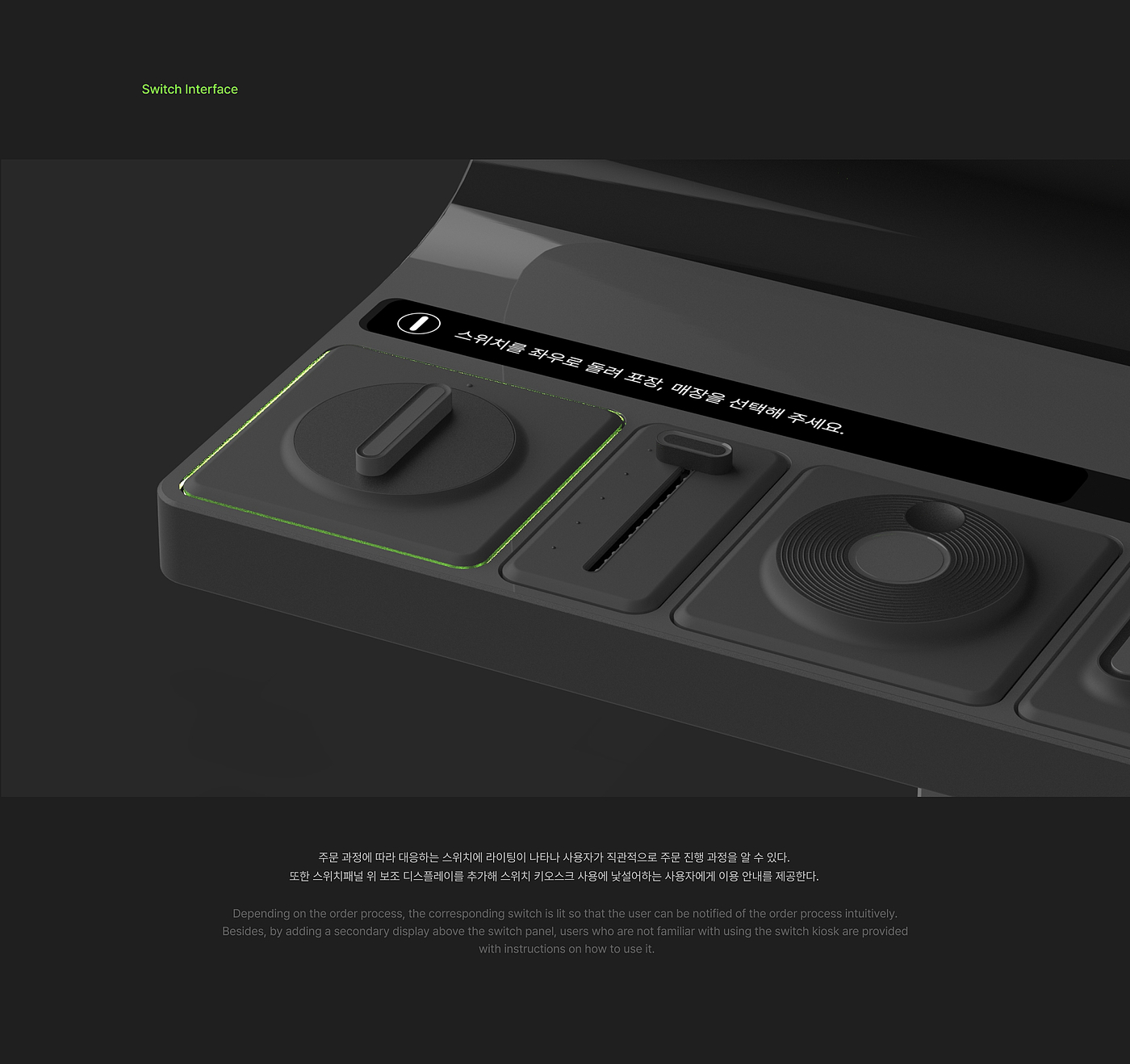 kiwit : switch kiosk——可以通过开关为我们提供更直观、更清晰的感知~ - 普象网