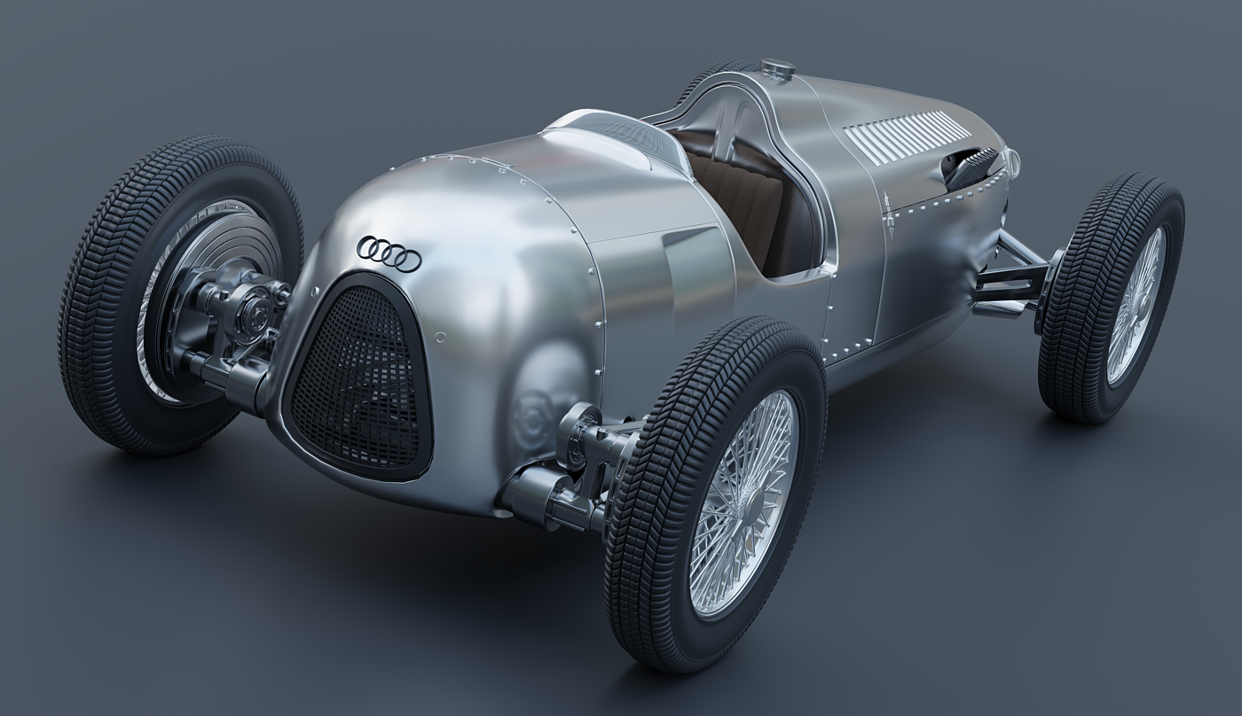 Auto Union Type C ——奥迪史上最强大的赛车 - 普象网