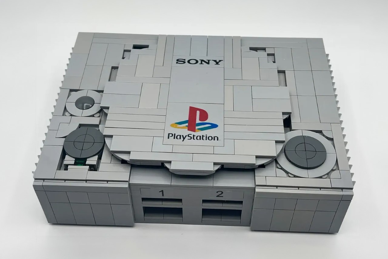 细节控乐高PlayStation One配备了控制器、CD，甚至还有存储卡 - 普象网