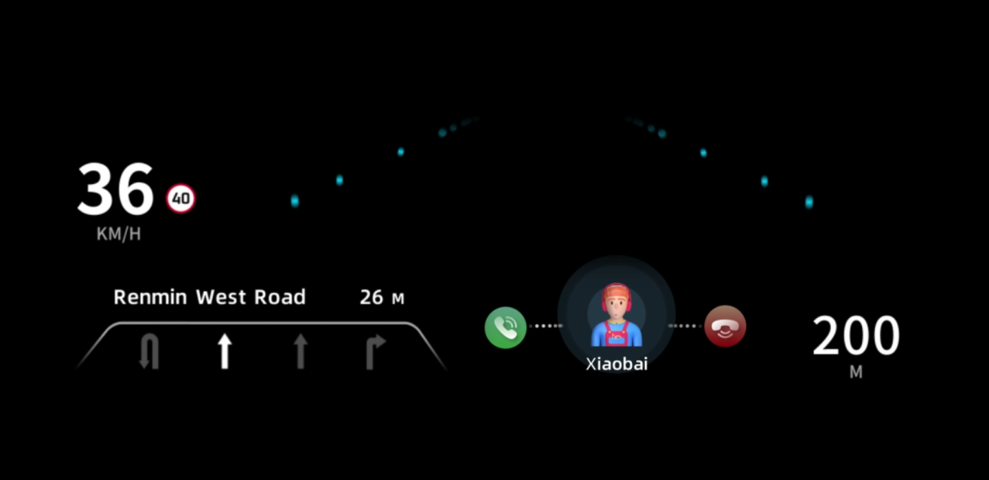 2023年上海车展--AR-HUD交互演示视频 - 普象网