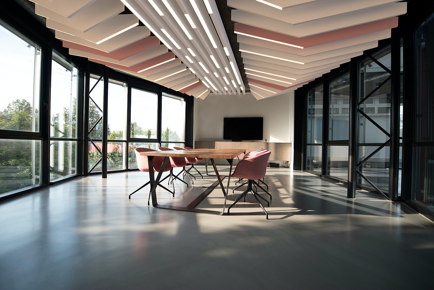 Decoustics 系列高性能工程声学挡板系统 - 普象网