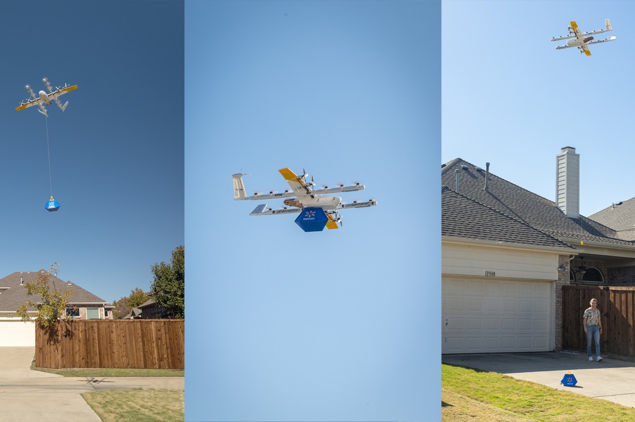 WING 无人机将有效载荷提高一倍 - 普象网