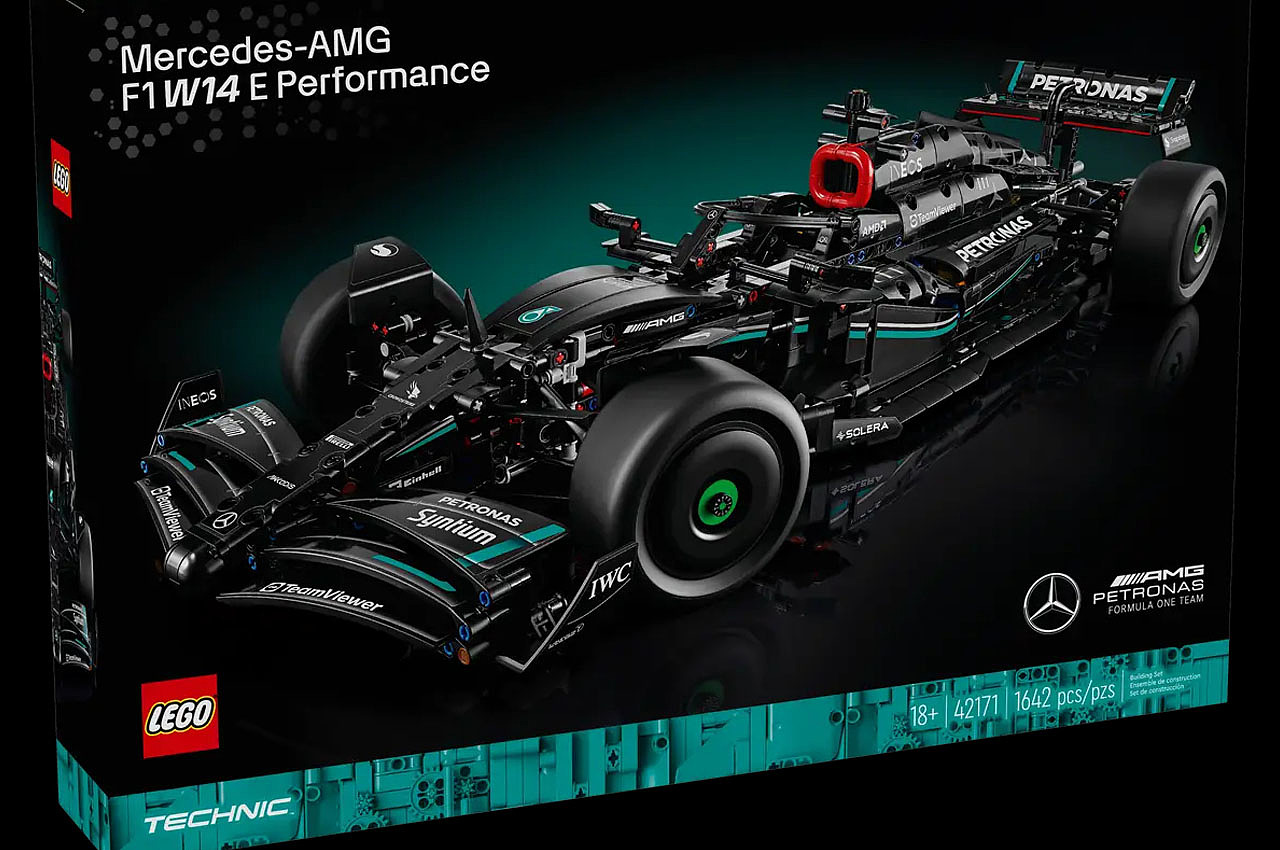 乐高2024年推出新款F1赛车积木模型，超级炫酷！ - 普象网