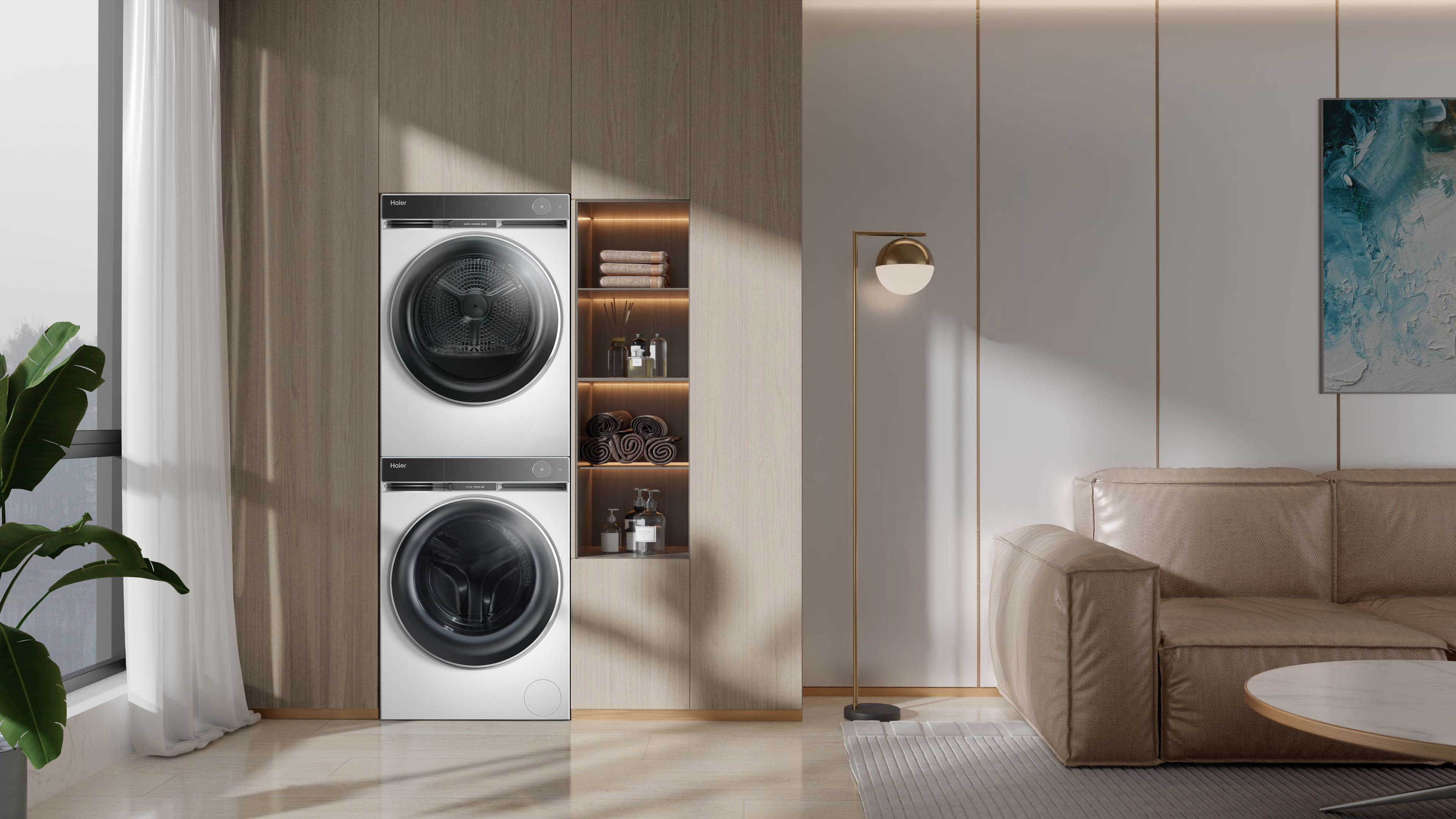 【2024年 iF设计奖】Haier X Series11 Washer and Dryer Set - 普象网