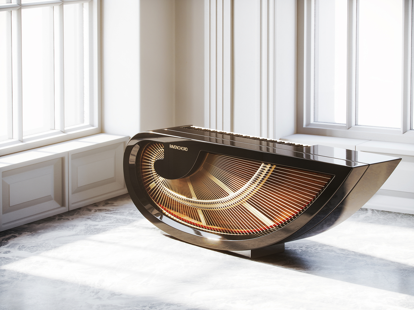 【2024年 iF设计奖】Ravenchord Piano - 普象网