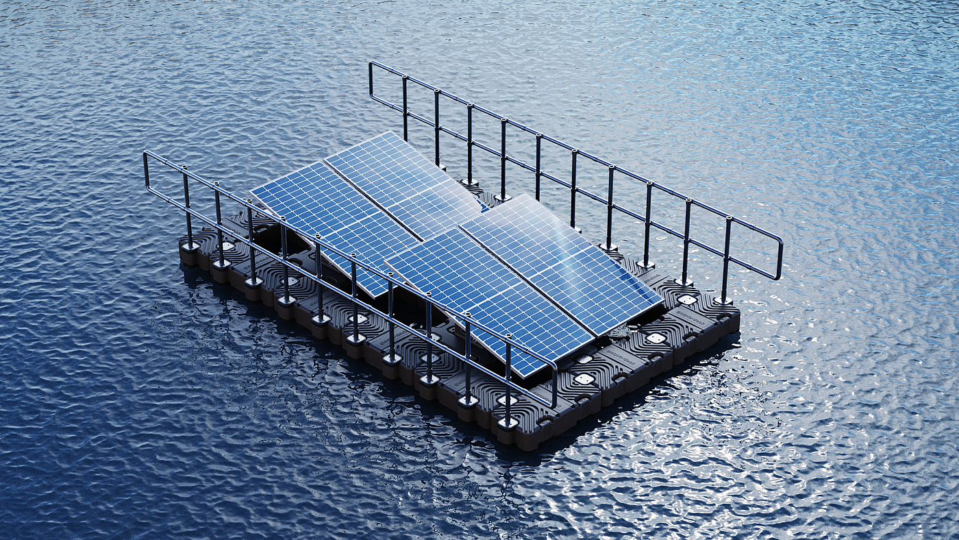 【2024年 iF设计奖】Aqua-Dock Floating Solar Panel System - 普象网