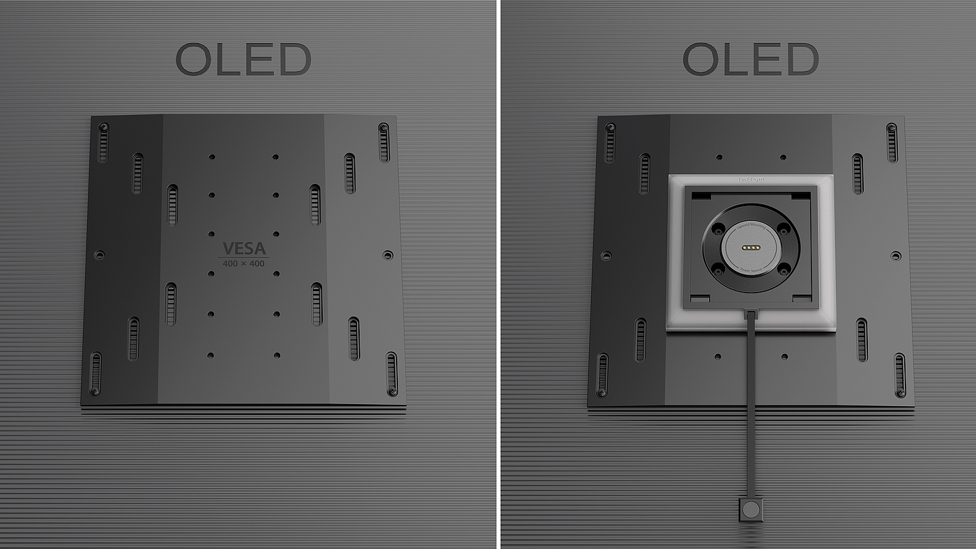 【2024年 iF设计奖】Electrically adjustable TV wall mount - 普象网