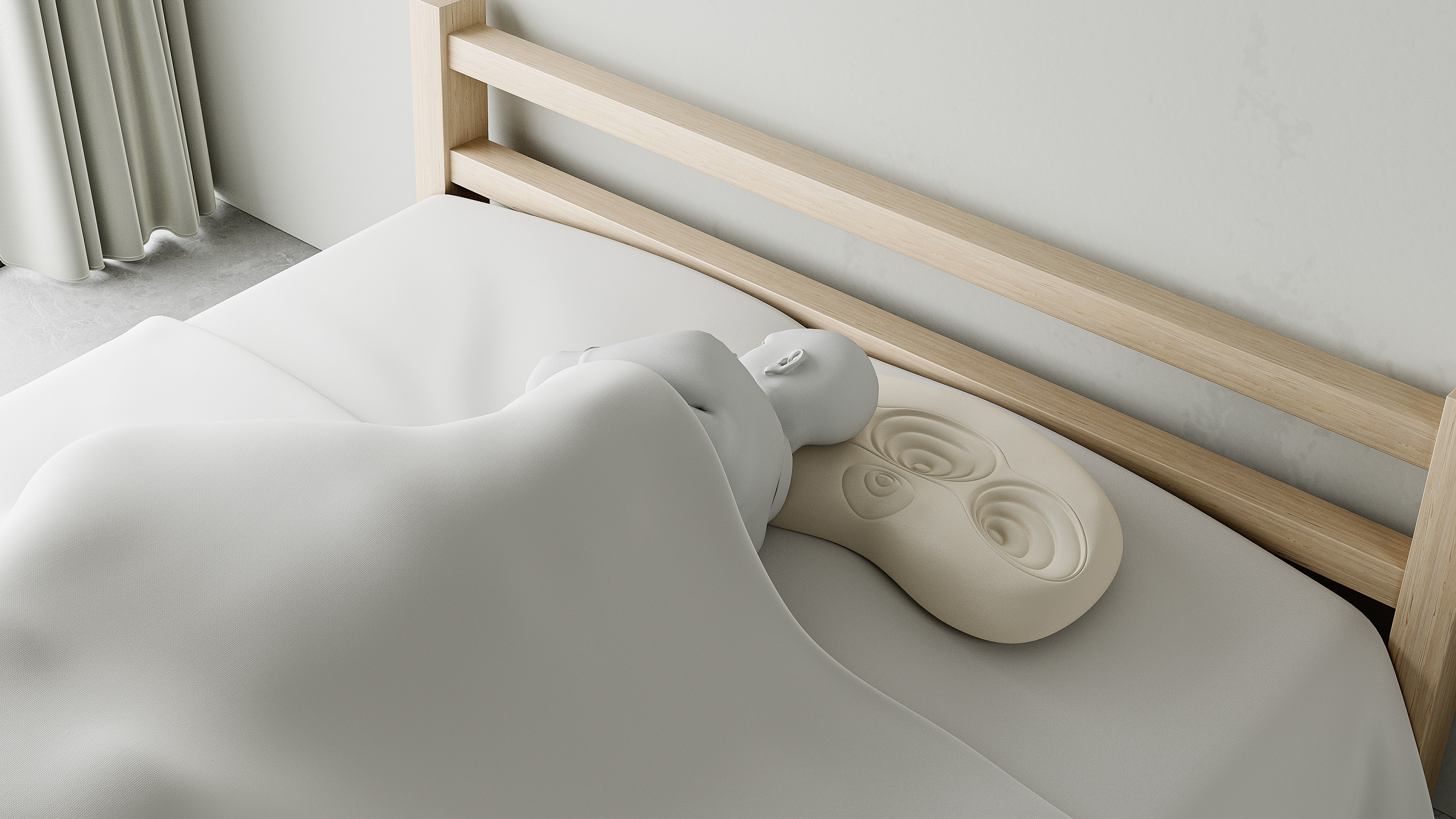 【2024年 iF设计奖】Dr. Joney Anti-wrinkle Pillow with Vortex Design - 普象网