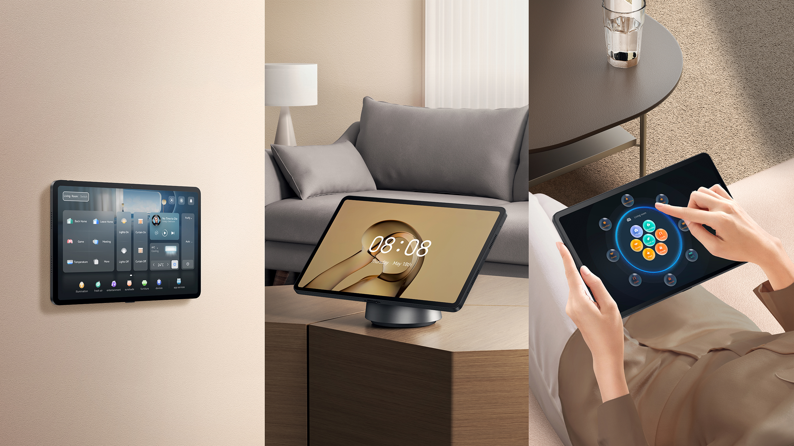 【2024年 iF设计奖】HUAWEI Smart Home Control Panel S2 - 普象网