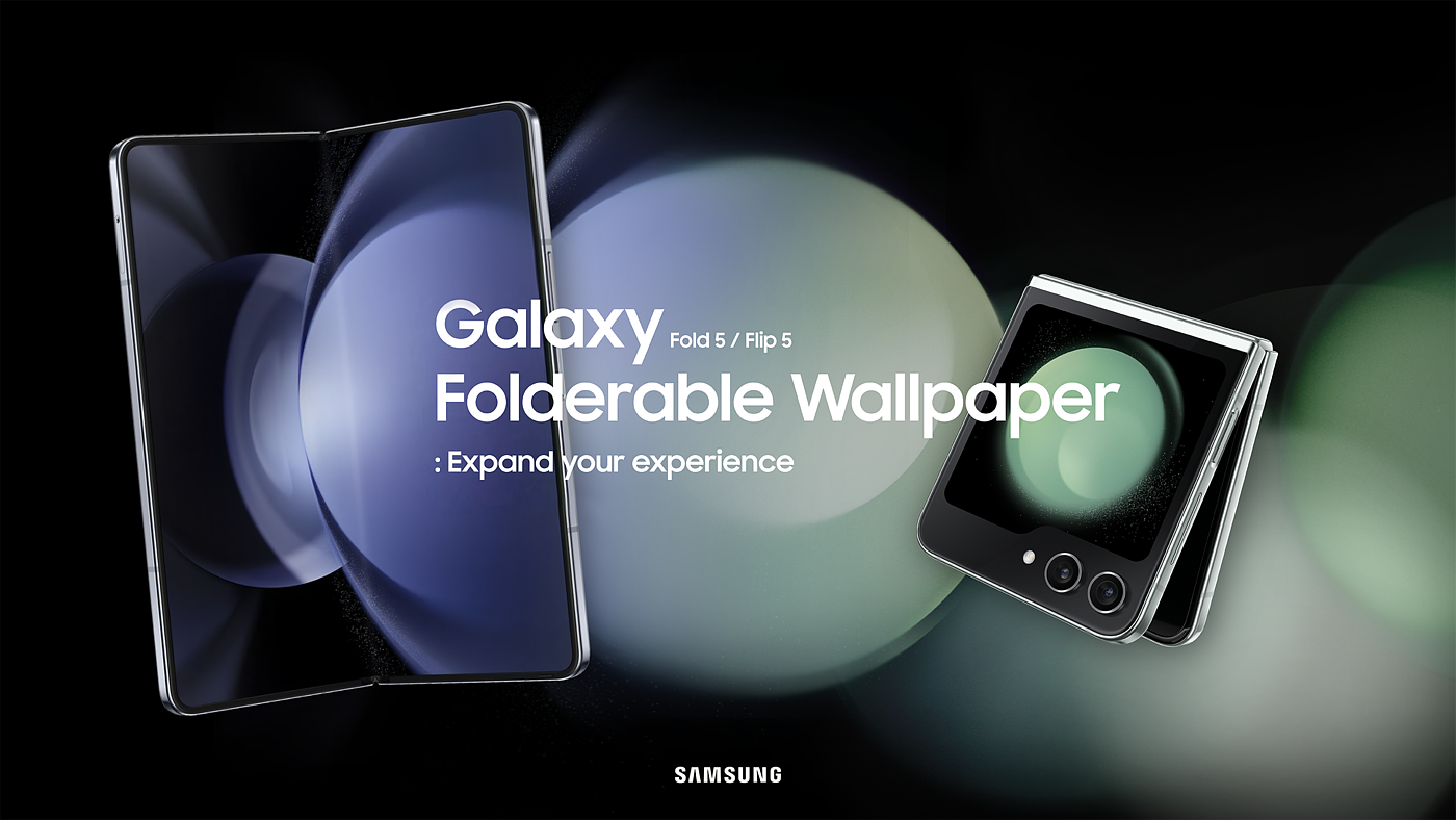 【2024年 iF设计奖】Expaned your Experience:Galaxy foldable wallpaper - 普象网