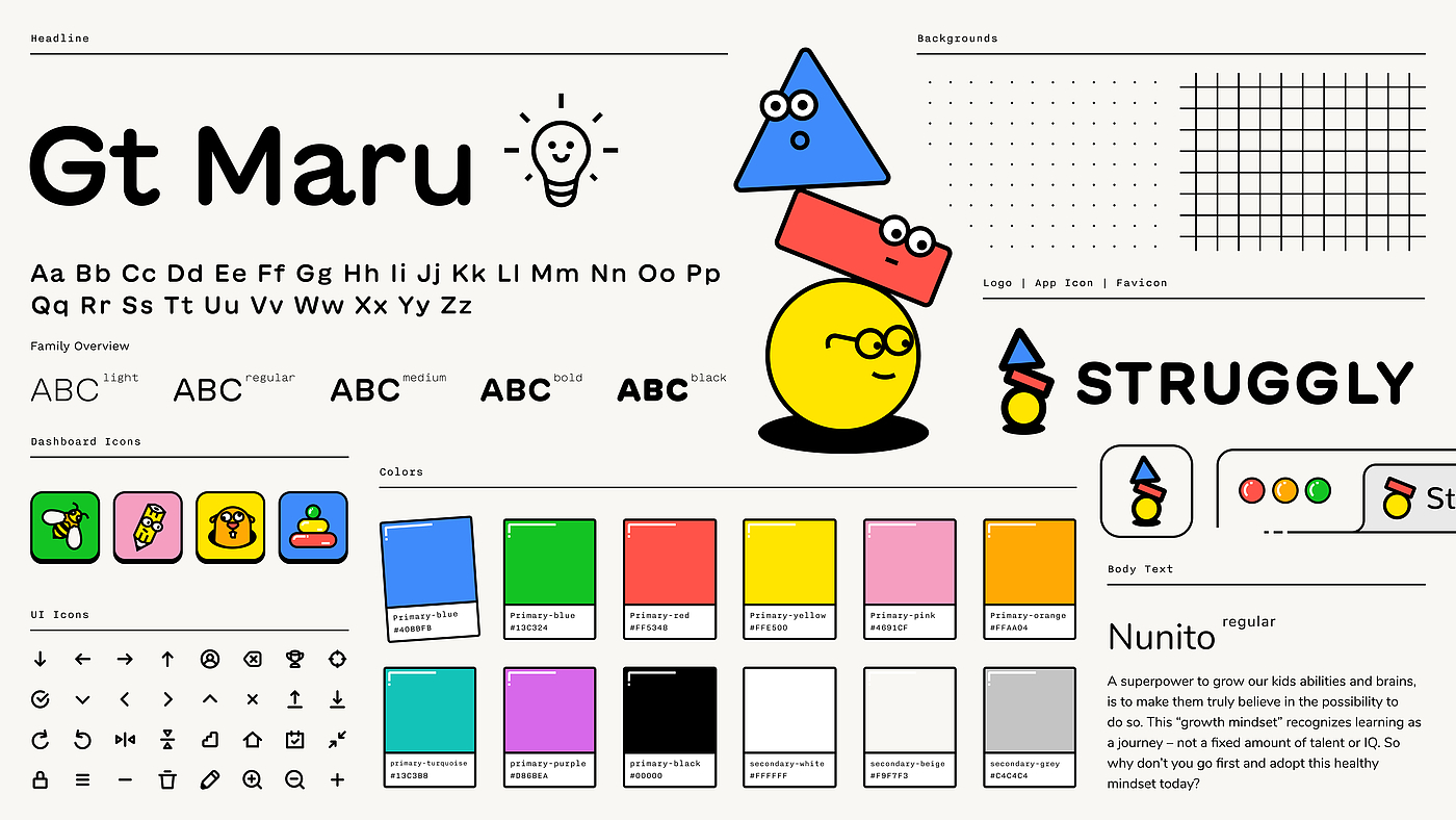 【2024年 iF金质奖】Struggly - A different Way to Learn Think and Grow - 普象网