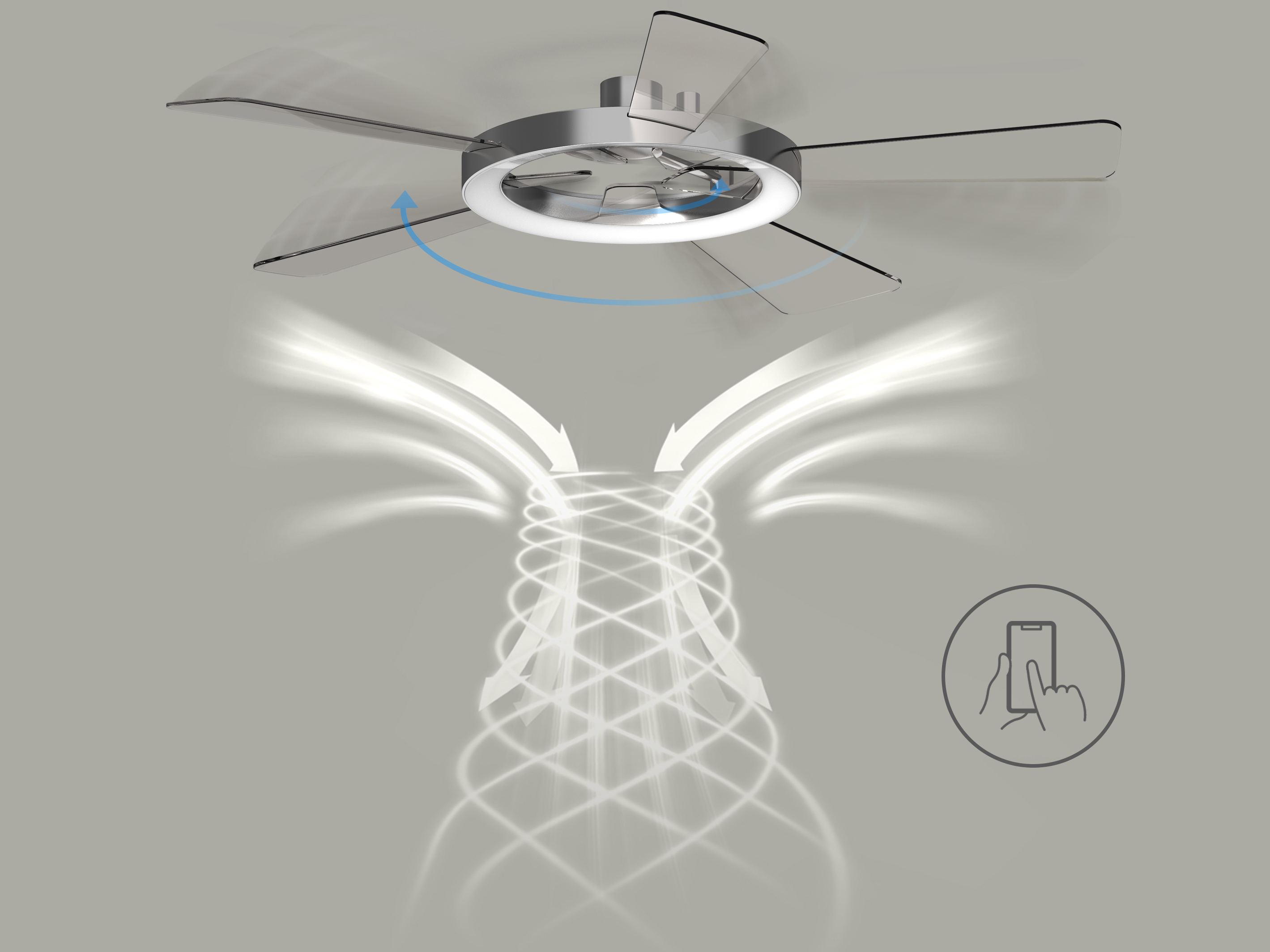 【2024年 iF设计奖】Magnetic Induction Ceiling Fan - 普象网