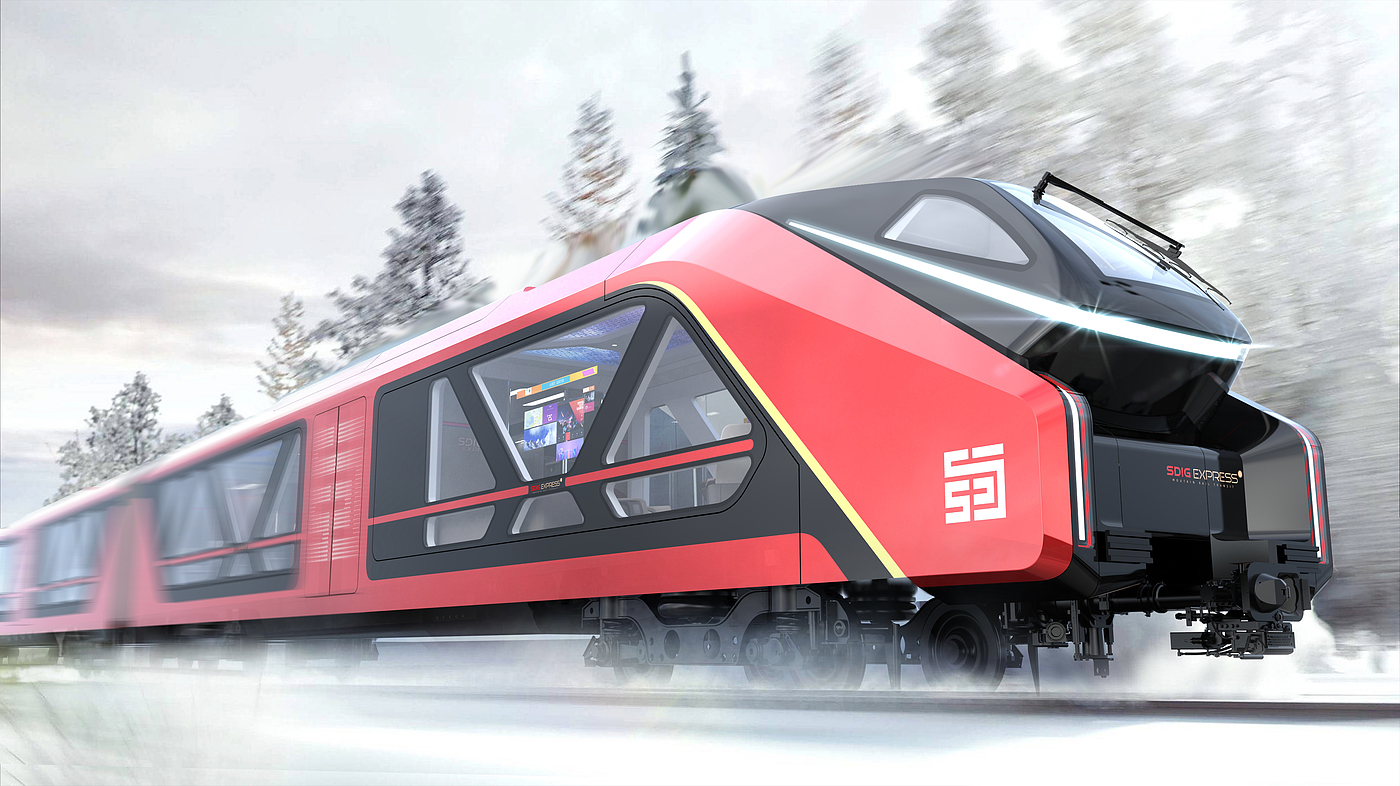 【2024年 iF设计奖】Next generation mountain touring train design - 普象网