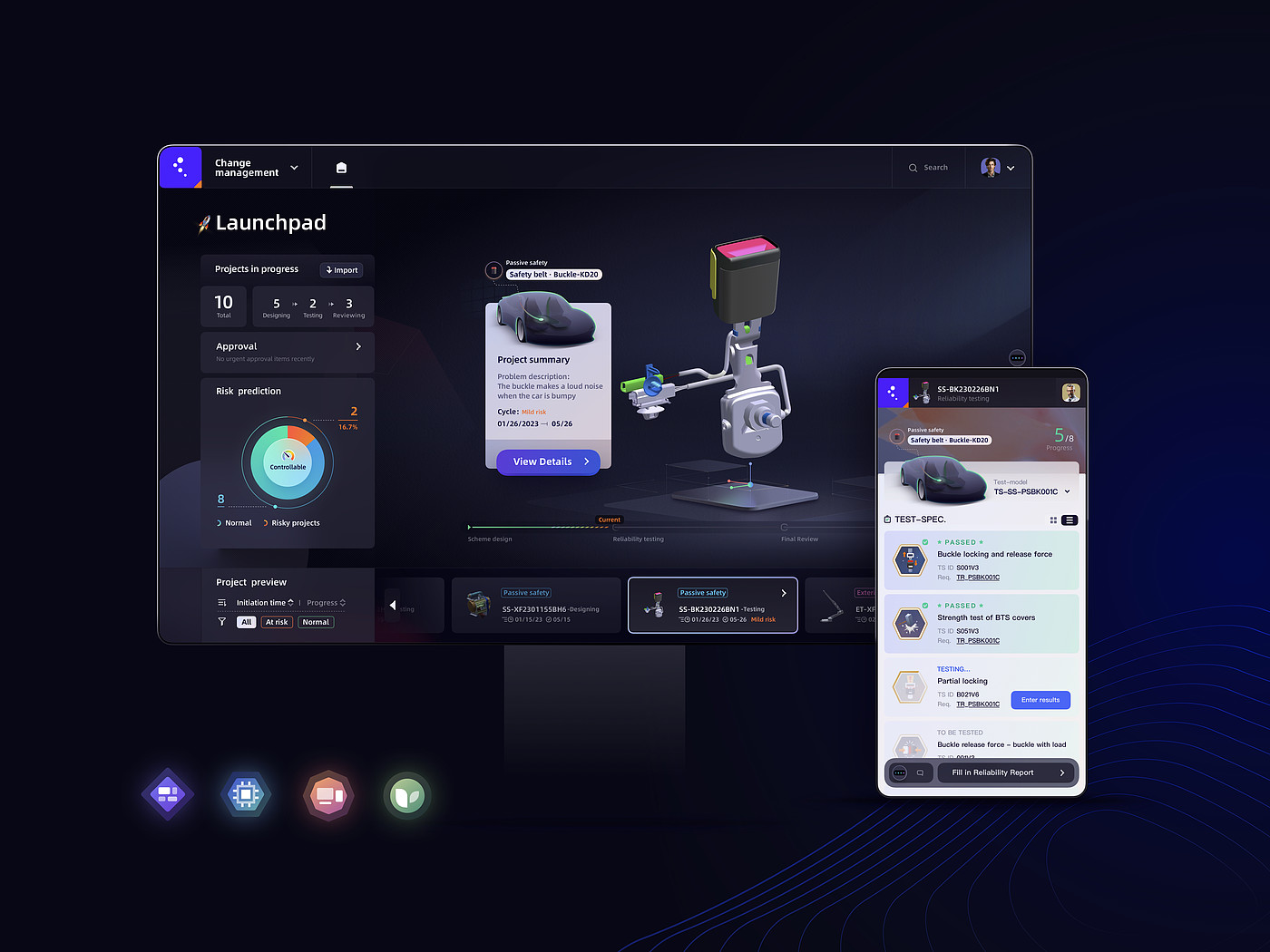 【2024年 iF设计奖】Kingdee Galaxy · Change Management System - 普象网