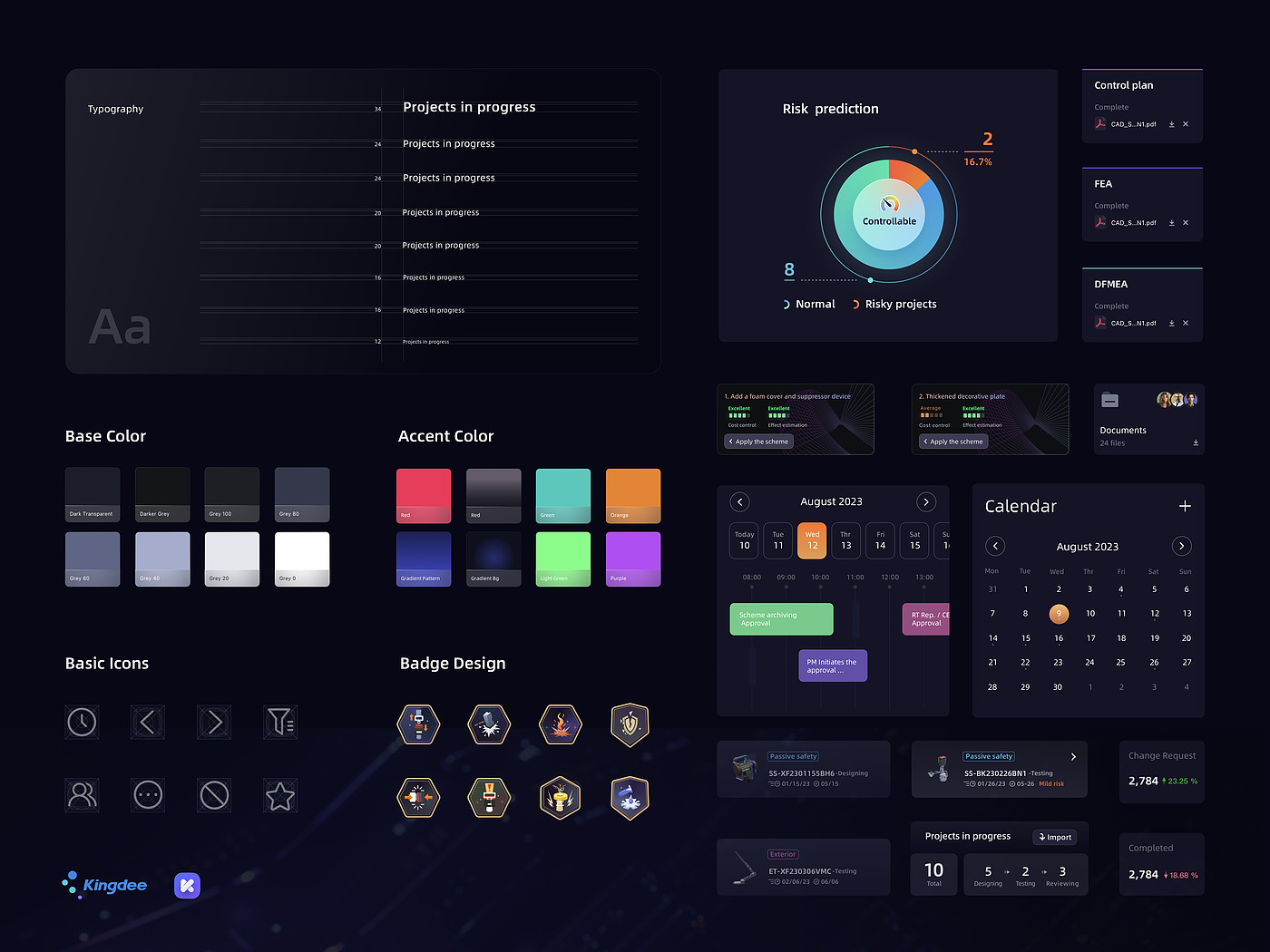 【2024年 iF设计奖】Kingdee Galaxy · Change Management System - 普象网