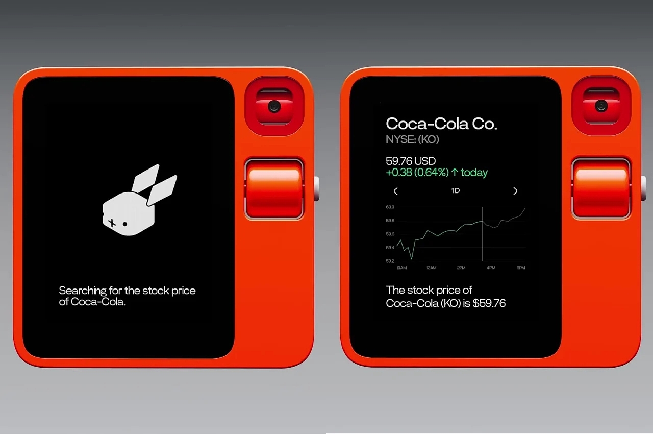 Rabbit r1，拥有可爱面孔的人工智能助理~ - 普象网