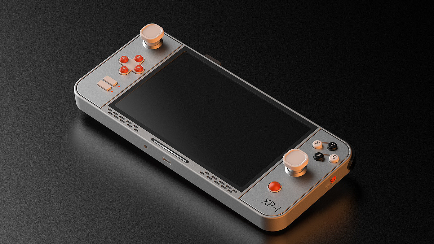 XP-I 掌上游戏机设计，让玩游戏更专业！ - 普象网