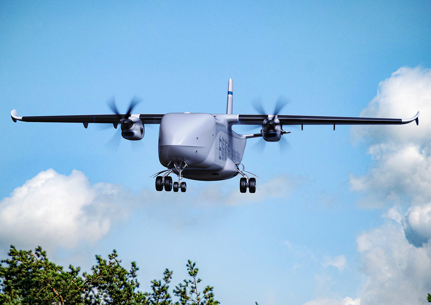 2023 金芦苇奖 | W5000大型无人货运飞机 - 普象网