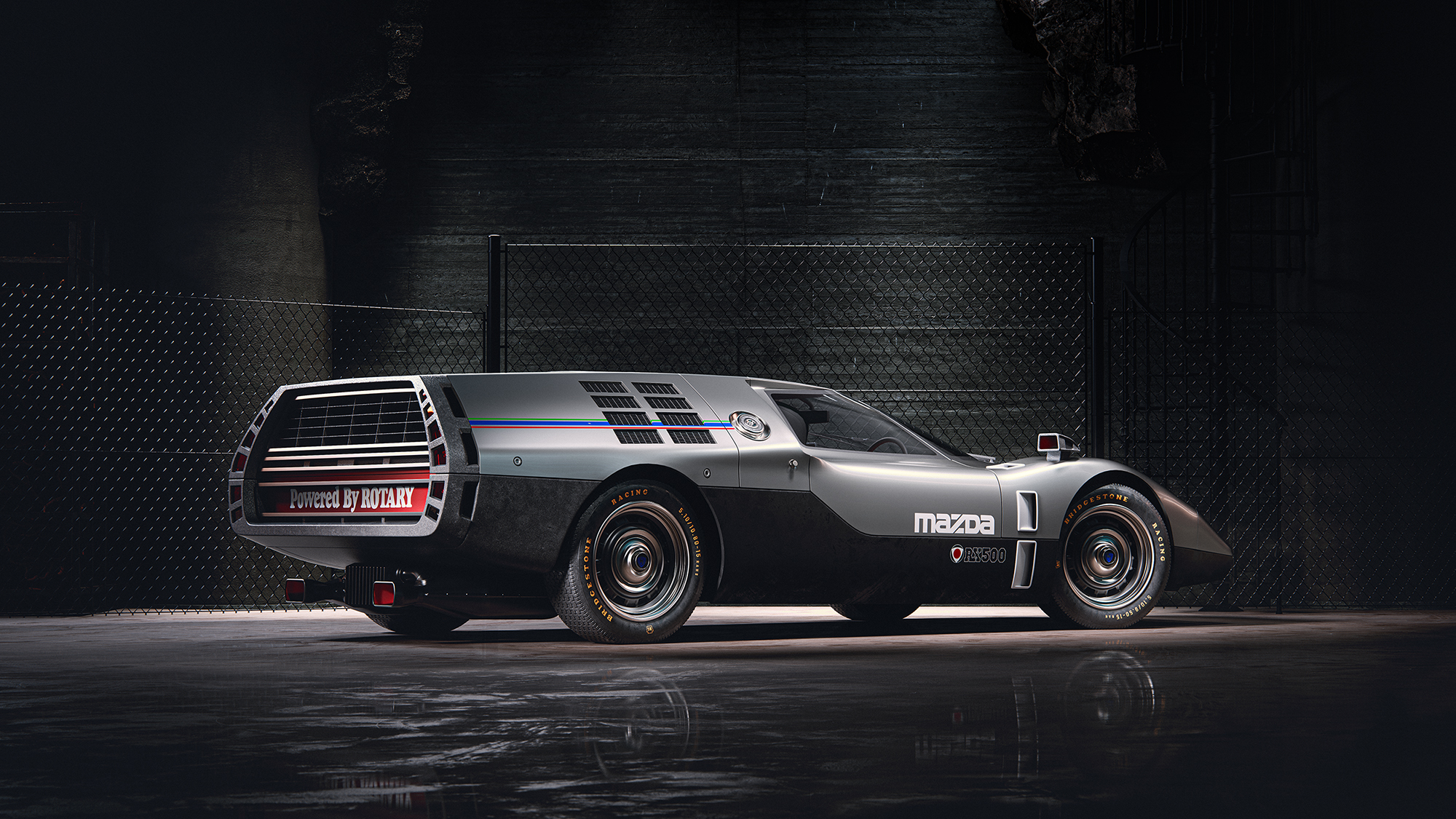 法拉利 512s 与马自达 RX500车型 - 普象网