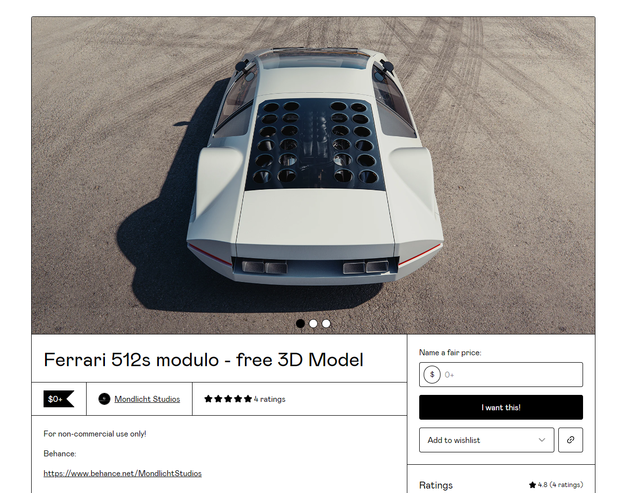 法拉利 512s 与马自达 RX500车型 - 普象网