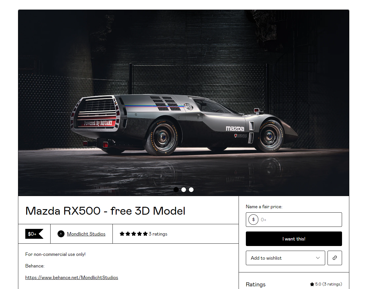 法拉利 512s 与马自达 RX500车型 - 普象网