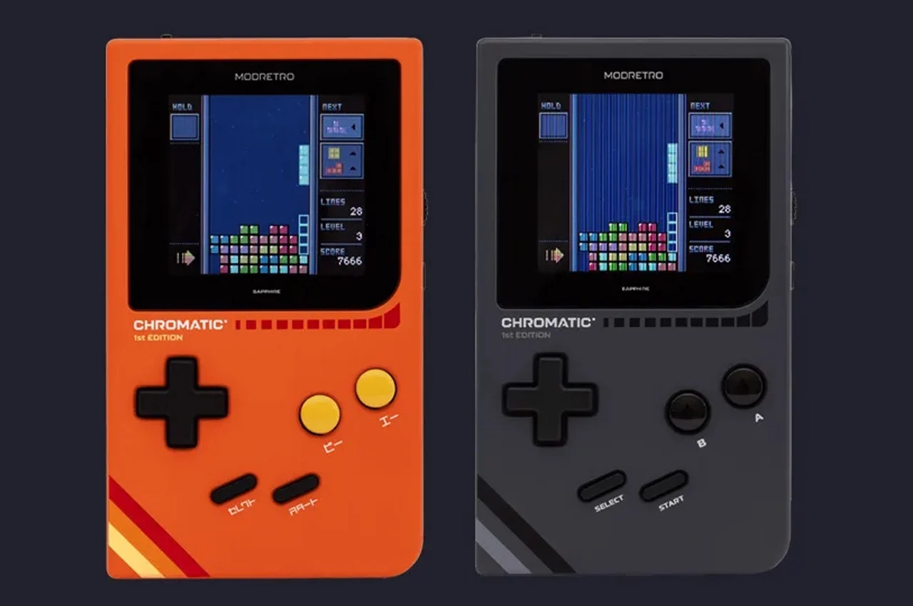 ModRetro Chromatic怎么复古风格游戏机，带你重温经典！ - 普象网