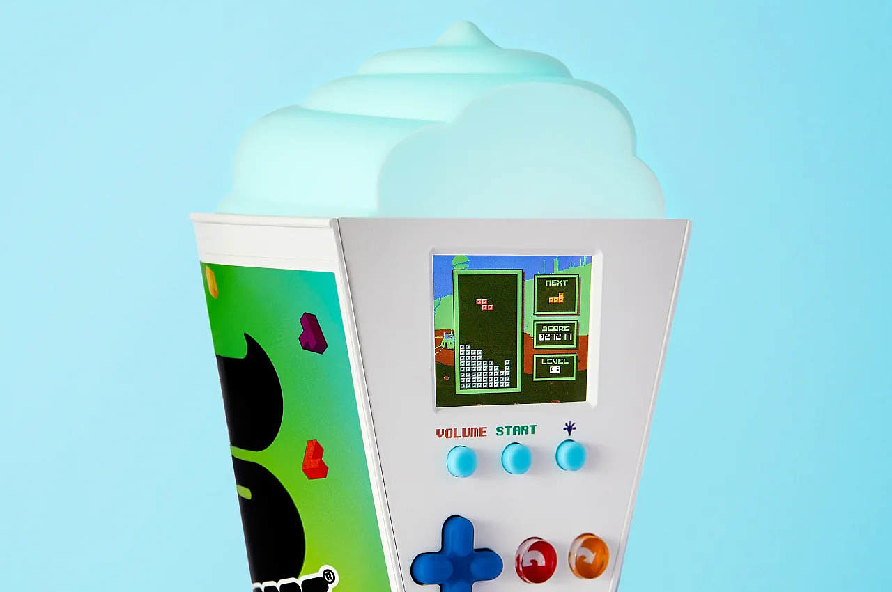 Slurpee限量掌上游戏机！为Tetris迷带来全新游戏体验~ - 普象网
