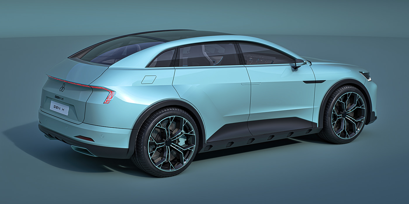 GenX | HKV Studios——suv交通工具汽车概念设计研究！ - 普象网