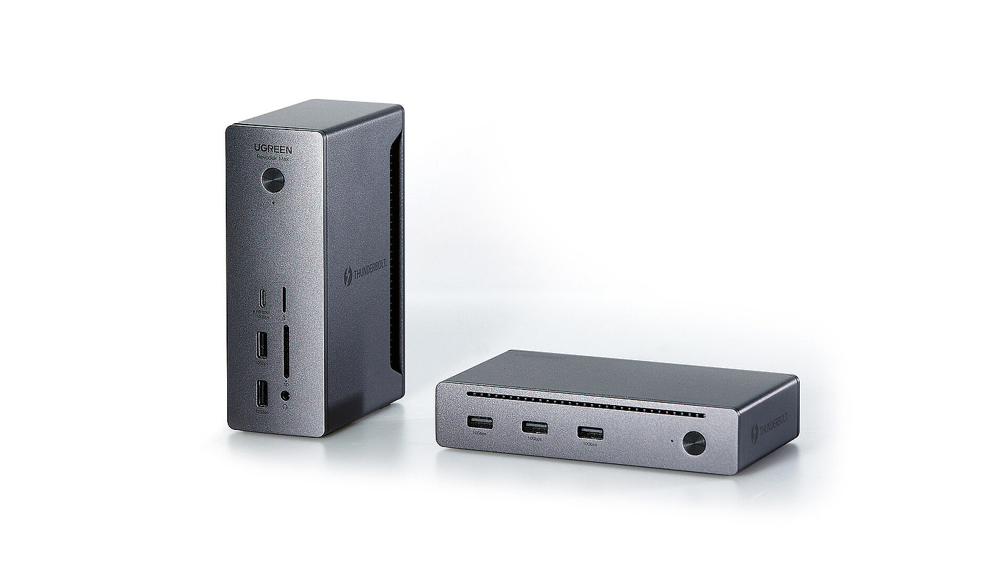 【2024 红点奖】U708 U710 Thunderbolt 4 Docking Station Series / 外围设备 - 普象网