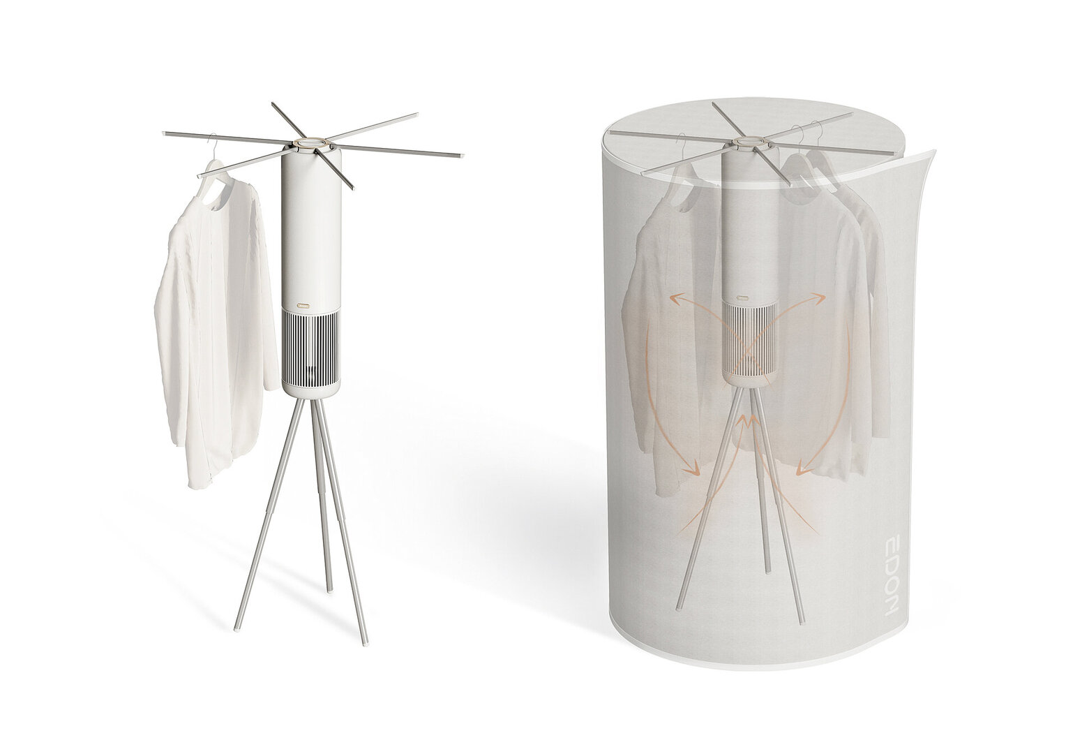 【2024 红点奖】Edon Multifunctional Clothes Dryer / 干燥器 - 普象网