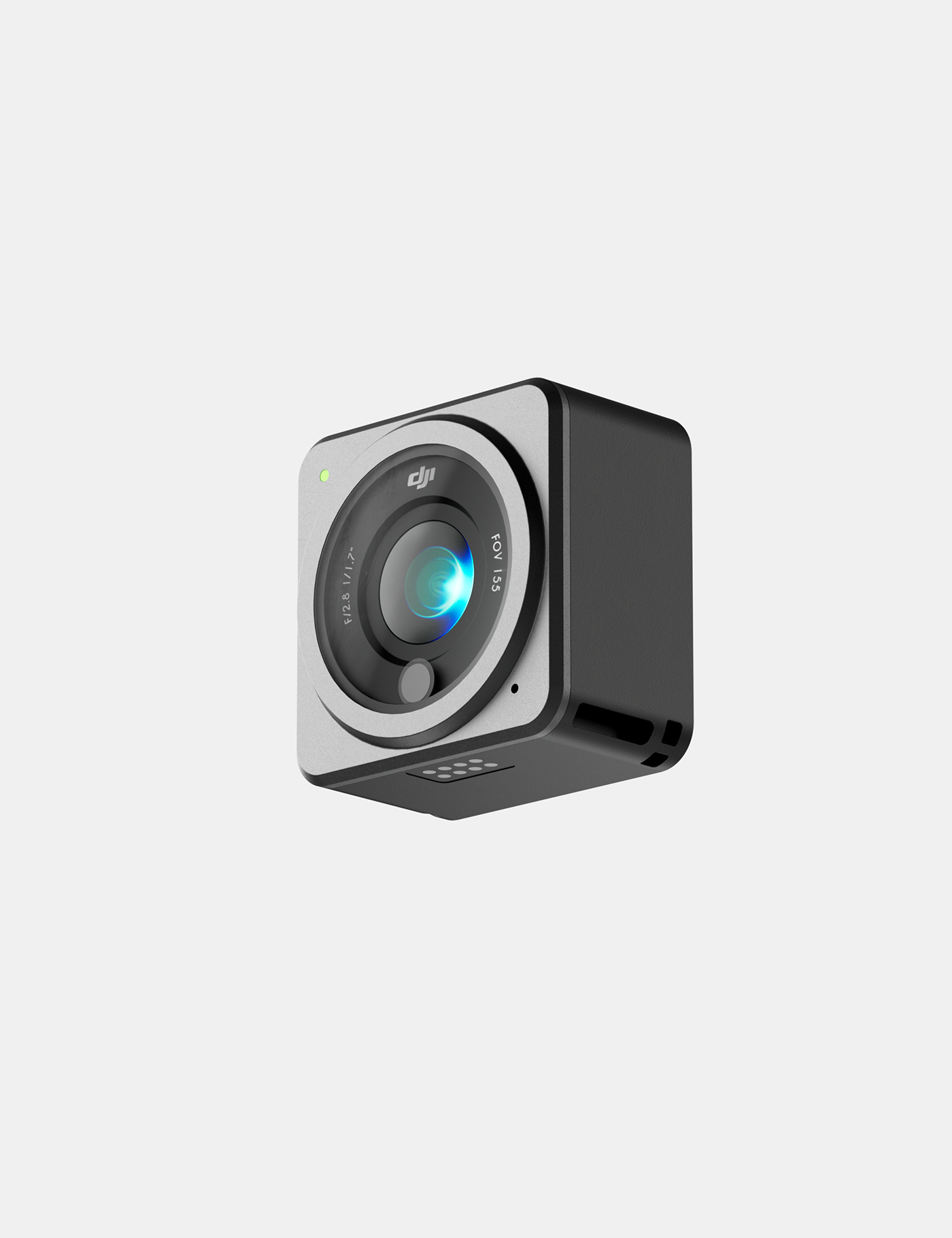 DJI Action 2，3D视觉化设计展示~ - 普象网