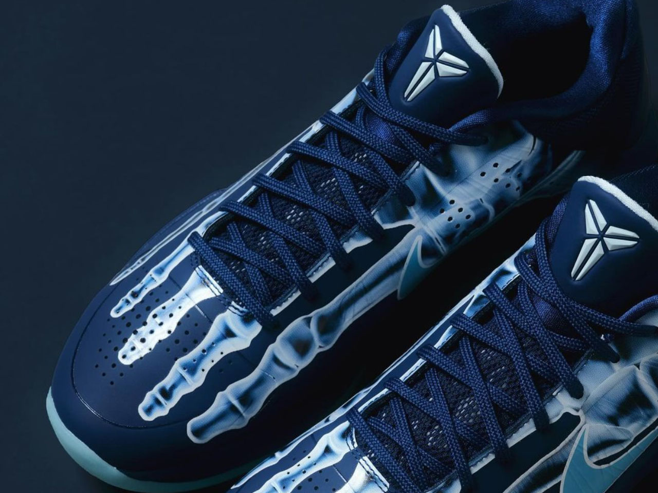 万圣节专属~Nike Kobe 5 pro X-Ray 运动鞋简直太酷了~ - 普象网