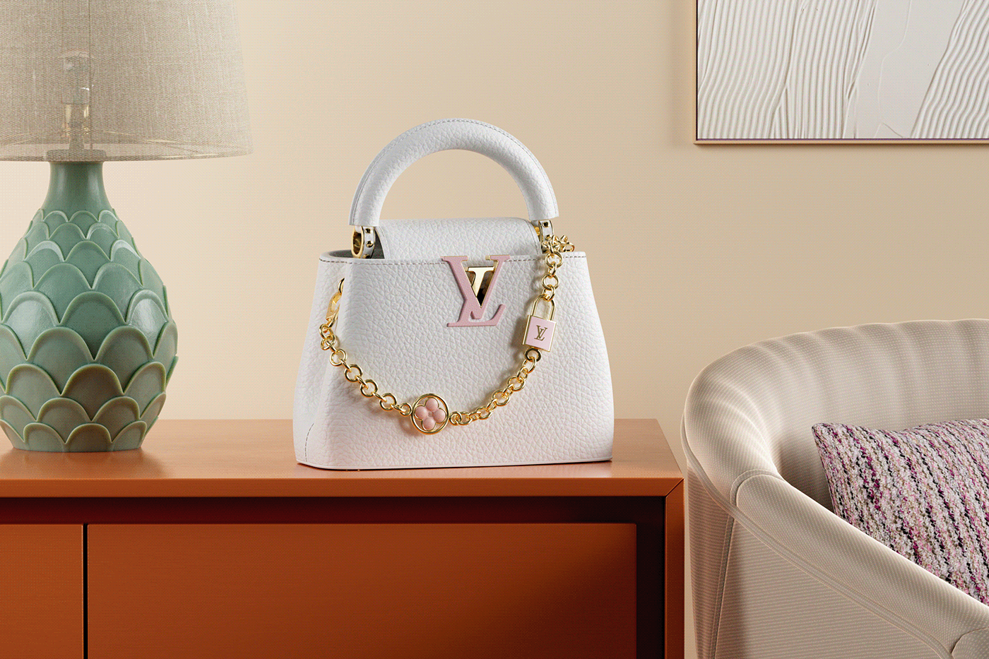 LV Capucines奢华女包，时尚又优雅~ - 普象网