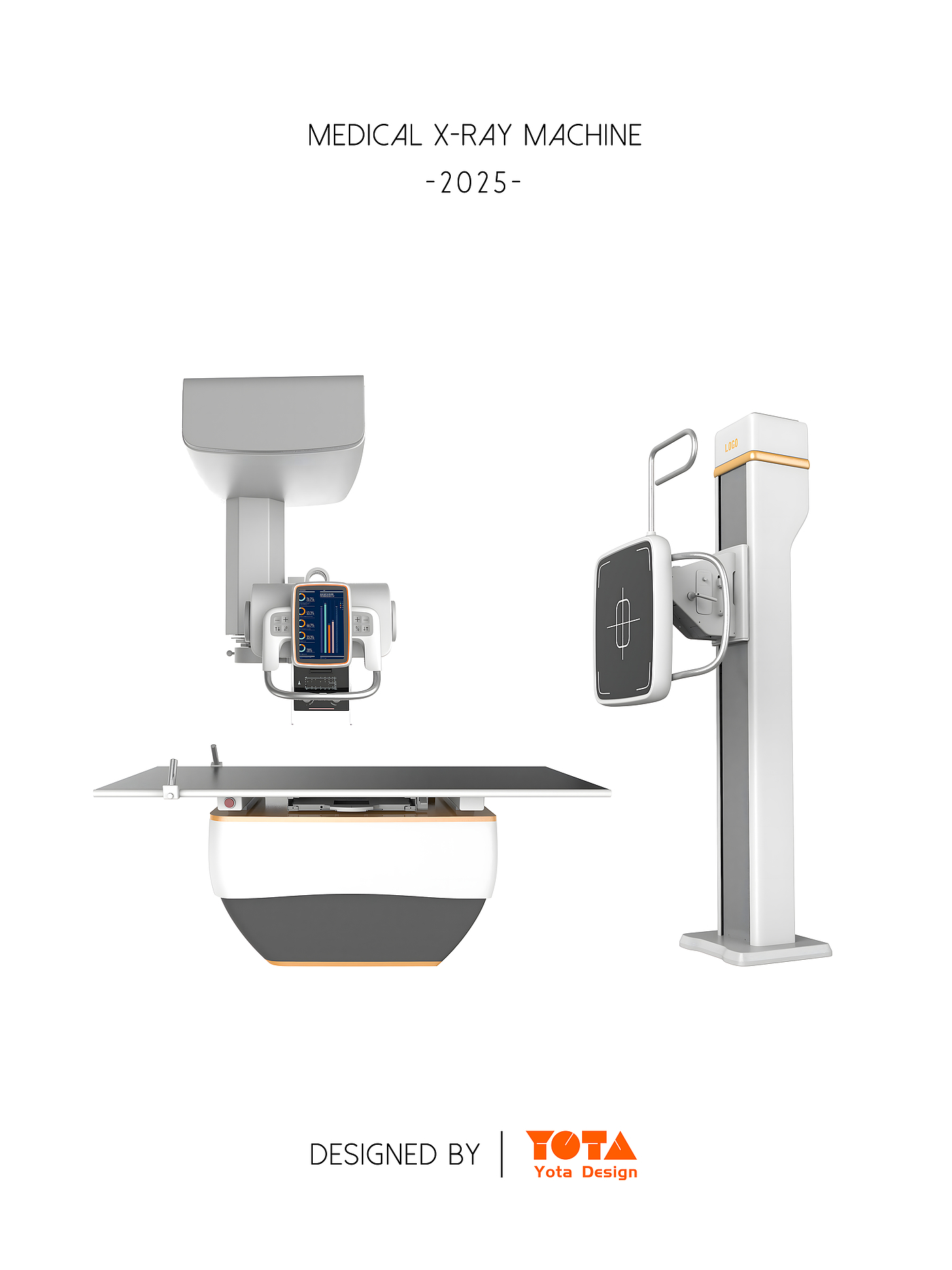 设计案例分享 / 医疗X光机 - 普象网